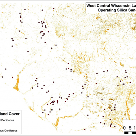 W. Central Wisconsin Landscape & Silica Sand Mining Effects