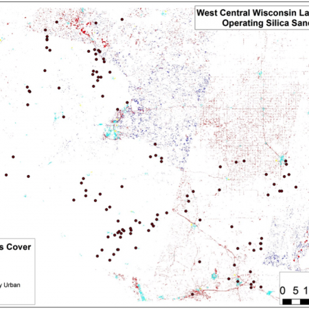 W. Central Wisconsin Landscape & Silica Sand Mining Effects