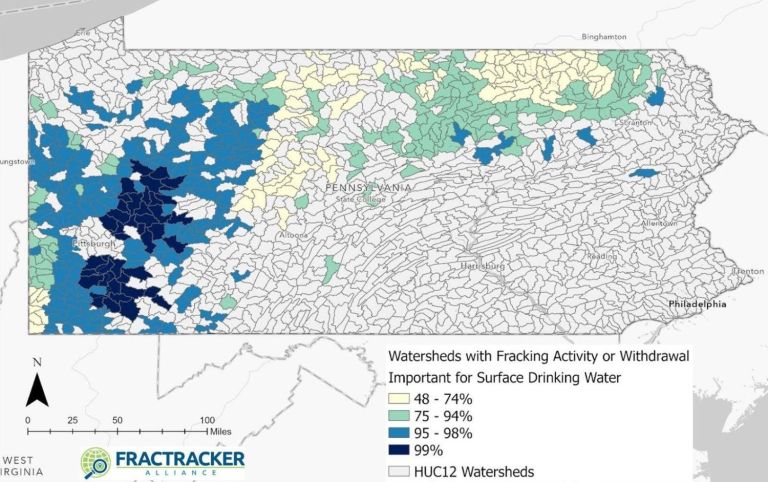 Pennsylvania Watersheds at Risk: Water Supply Decline - FracTracker ...