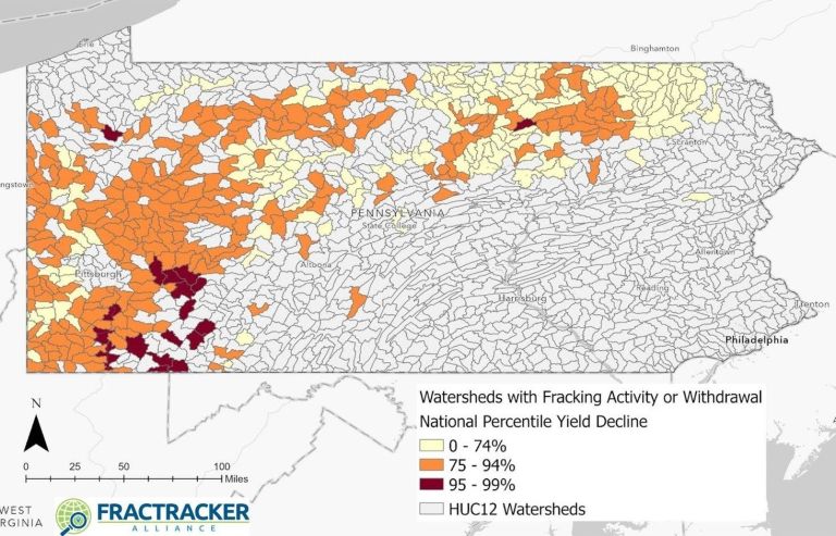 Pennsylvania Watersheds at Risk: Water Supply Decline - FracTracker ...