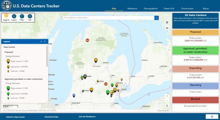 Introducing the New FracTracker U.S. Data Centers Tracker Dashboard ...