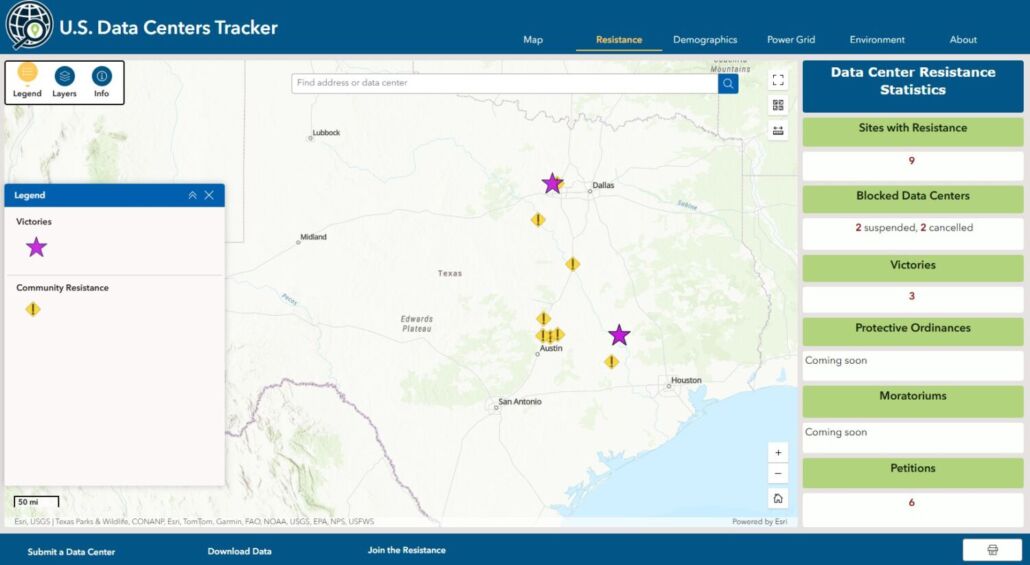 Introducing the New FracTracker U.S. Data Centers Tracker Dashboard ...