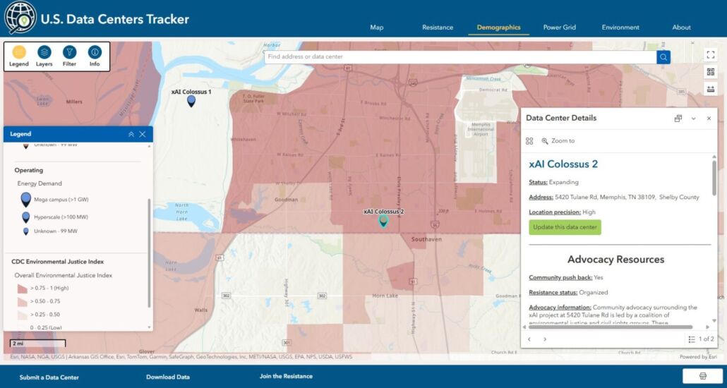 Introducing the New FracTracker U.S. Data Centers Tracker Dashboard ...